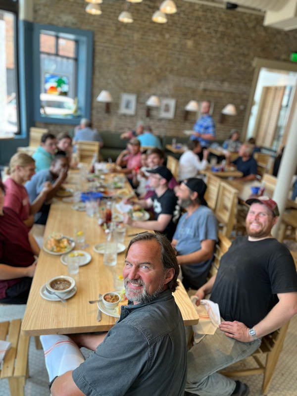 Team Lunch at Magnolia Point – Alabama Sawyer