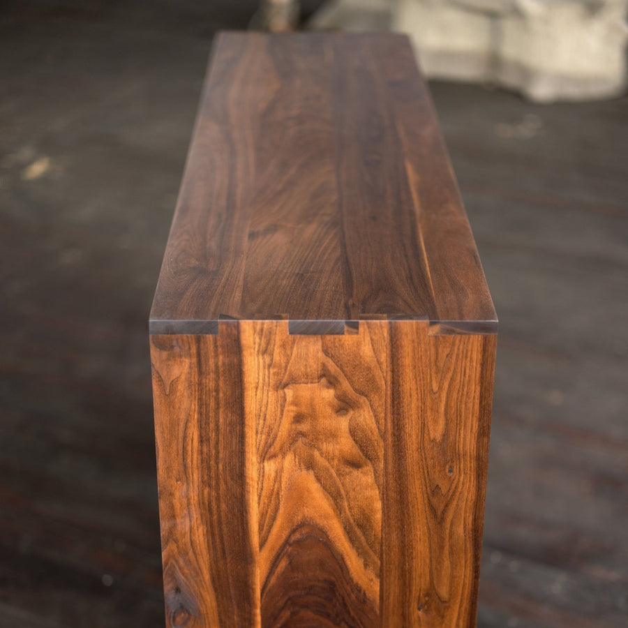 Solid Wood Record Cabinet | Wooden Vinyl Record Storage Credenza ...
