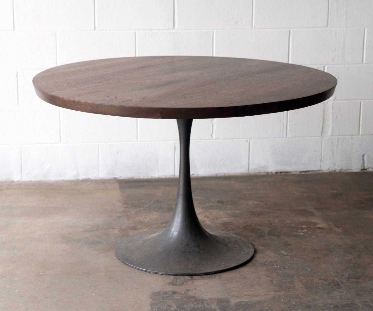 Round Pedestal Base Dining Table | Reclaimed Wood Round Dining Table ...